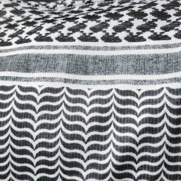 Keffiyeh Palestinian Washable Face Mask Neck Gaiter | Arab Scarf ...