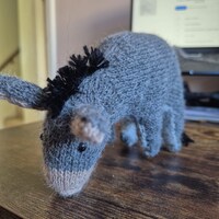 EEYORE - English Knitting Pattern - Etsy Australia