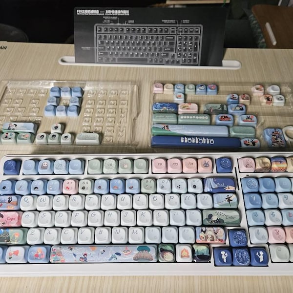 Chinese Calligraphy Keycap 128 Set | PBT Custom & Handmade for All ...