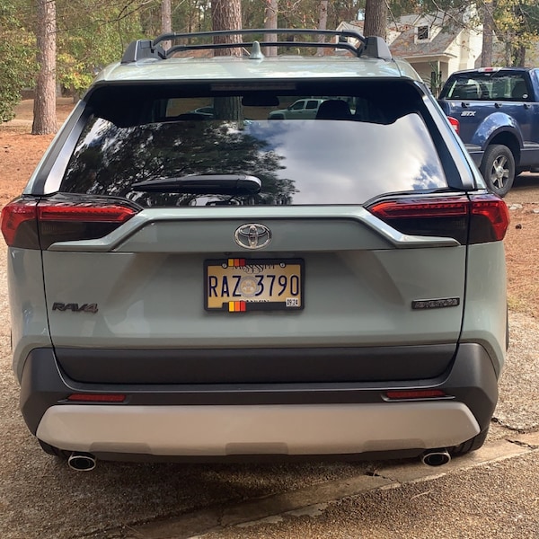 Vintage-toyota-retro-style-license-plate-frame-trd-offroad-tacoma-fj ...