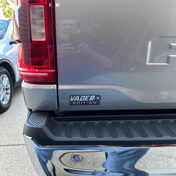 Custom VADER EDITION Automobile Car Emblem - Etsy