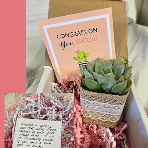 Congrats Gift Box for Her, Way to Go Gift for Best Friend, Thinking of ...