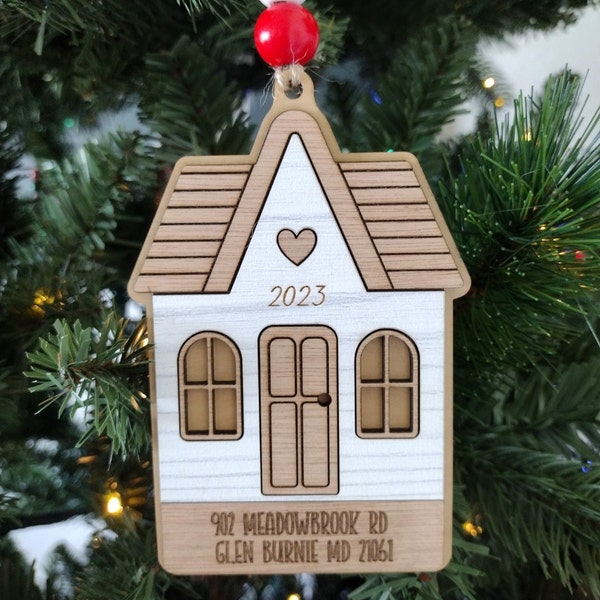 Boho House New Home Real Estate Ornament Laser Glowforge SVG File - Etsy Australia