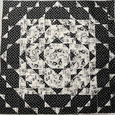 Digital Download 3YD Echo Quilt Pattern by Material Girlfriends, 3 Yard ...