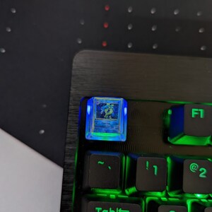 Miniature Holo Pokemon Card Keycaps Base Set - Etsy