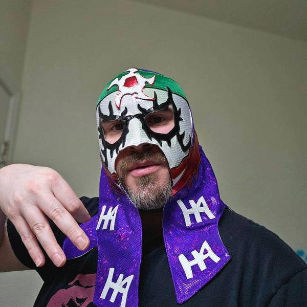 Aztec Luchador Mask | Mexican Wrestling Mask | Lucha Libre Costume ...