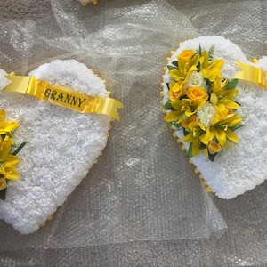 LGBT PRIDE FLAG Rainbow Funeral Memorial Tribute Artificial Flowers ...