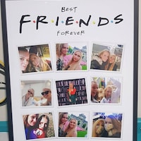 Best Friends Photo Collage, Best Friend Gift, Best Fiends Forever Gift ...
