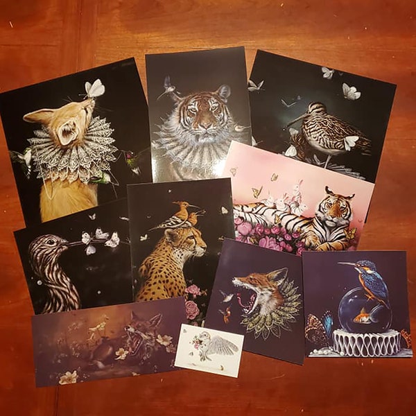Mini Print/ Postcard "precious" - Etsy