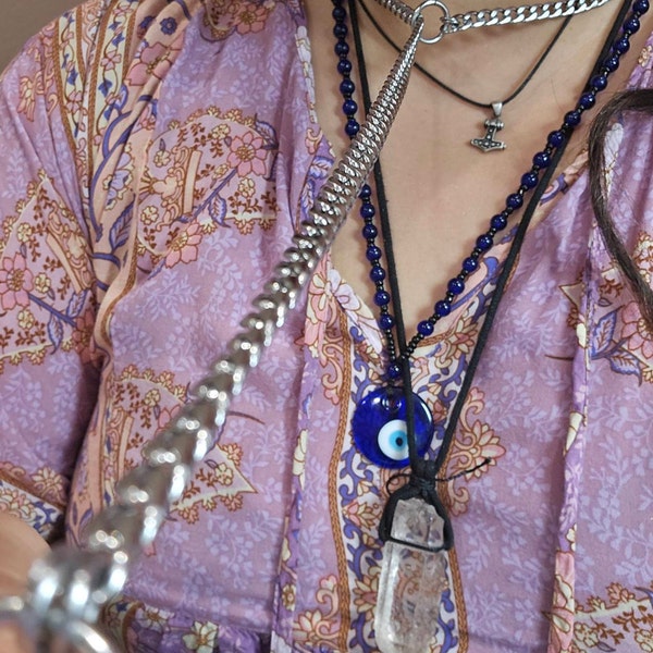 Stainless Steel Dainty O Ring Slip Chain Choker Necklace, Alternative ...