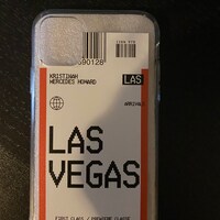 Air Ticket Travel Label Country Phone Case Transparent Soft TPU Code ...