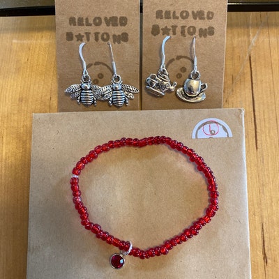 Red Protection Bracelet, Protection Bracelet, Red Bracelet, Red Bead ...