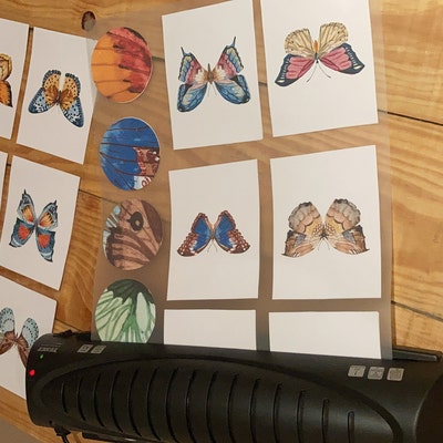 Butterfly Matching Cards, Montessori Materials Printable, Toddler ...