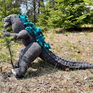 Crochet King Ghidorah, the Gold Dragon English Crochet Pattern for ...
