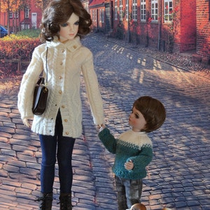 Bjd Clothes Wool Cardigan for Fid Iplehouse Man Sartoriaj Msd - Etsy