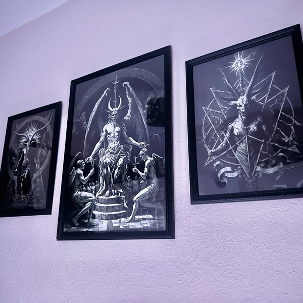 Red Black. Gothic Prints. Oil Painting. Dracula's Castle Poster ...