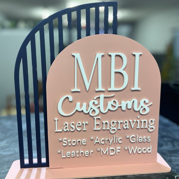 Arch Sign Slats SVG Wedding Template, Social Media Sign, Half Double ...