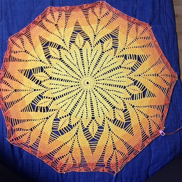 Pattern - Starflare Children's Crochet Parasol - Etsy
