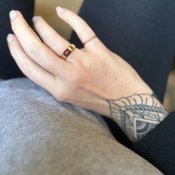 Gold MF DOOM Ring, Doom Mask Ring, Brass Ring, Boho Ring, Handmade Ring ...