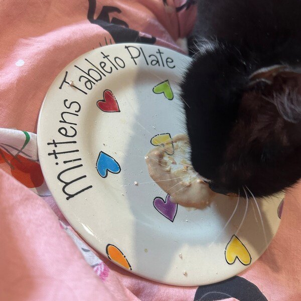 Personalised Child Dinner Set, Ceramic Plates & Bowl Set, Gift for ...