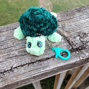Crochet PATTERN Turtle Keychain, No Sew, Amigurumi Tutorial PDF in ...