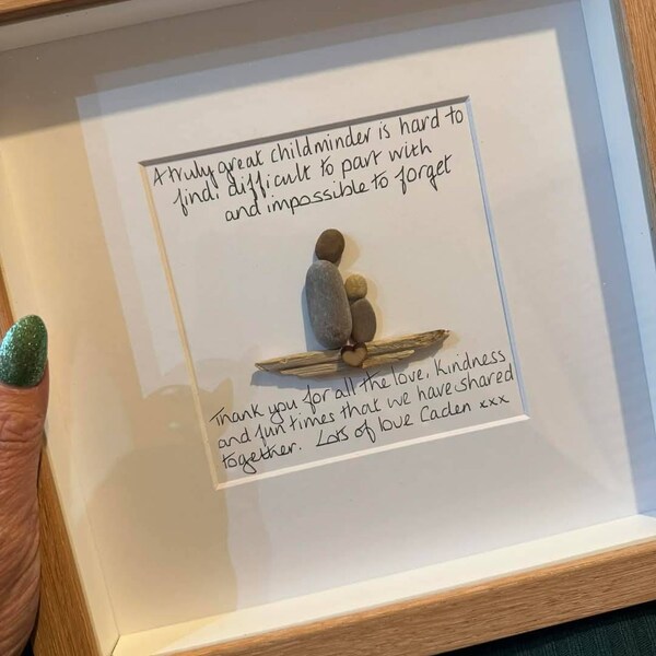 Personalised Birthday Milestone Card for Her Him Pebble Picture ...