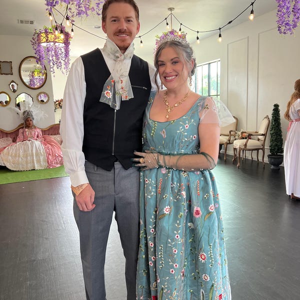 Digital PDF Pattern for Regency Dress - Mix and Match Regency Dress Pattern - Build Your Own ...