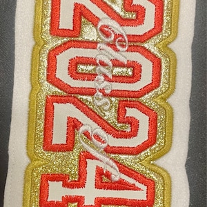 Graduation Year Letterman Jacket Patch Class Year Letterman Jacket ...