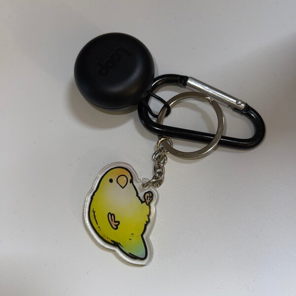 Dangling Lovebird Keychain - Etsy