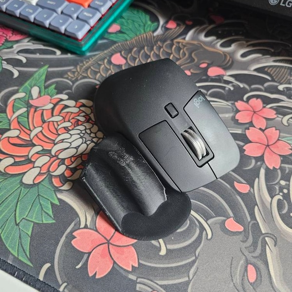 Pinky Rest Adapter, Ergonomic With PTFE Skates for Logitech G502X (all ...