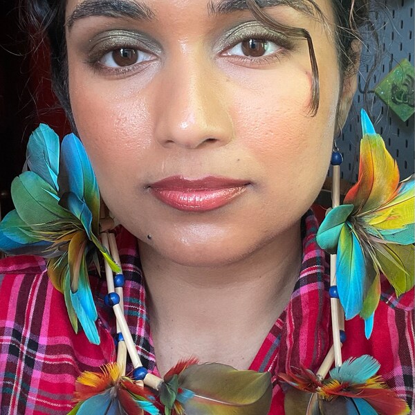 33” Waist /hips Natural Organic Wild Palm Leaves, Indigenous Handmade ...