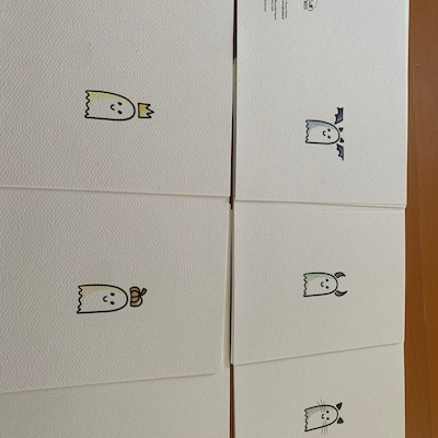 The Turtle With the Snail Thank You Cards - Etsy