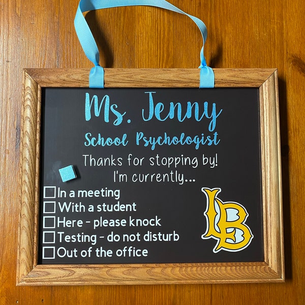 School Psych Door Sign,school Psych Location Sign,where is the School ...