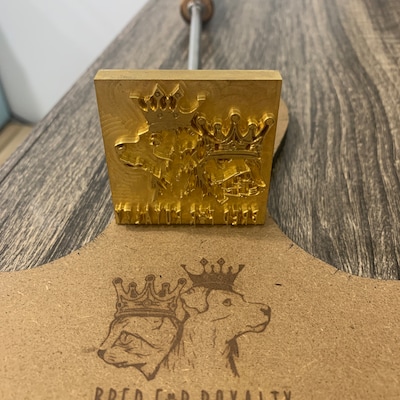 Custom Brand Iron / Wood Brand Iron Custom Leather Stamp / Custom Metal ...