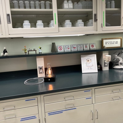 The Laboratory Lamp - Etsy