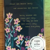 Card for Best Friend, Gift for Friend Like a Sister, Friendship Cards ...