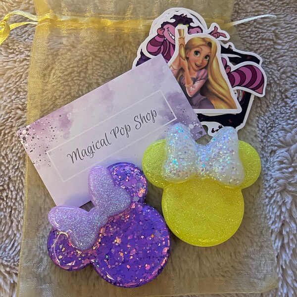 Rapunzel Popsocket, Pink Purple Tangled Popsockets, Retractable Badge ...