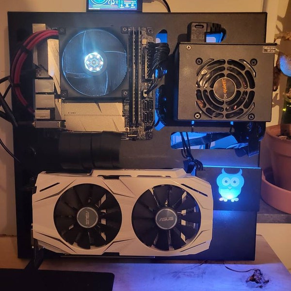 Modular Case, Open Frame Computer Case, Mini ITX, Computer Case, - Etsy