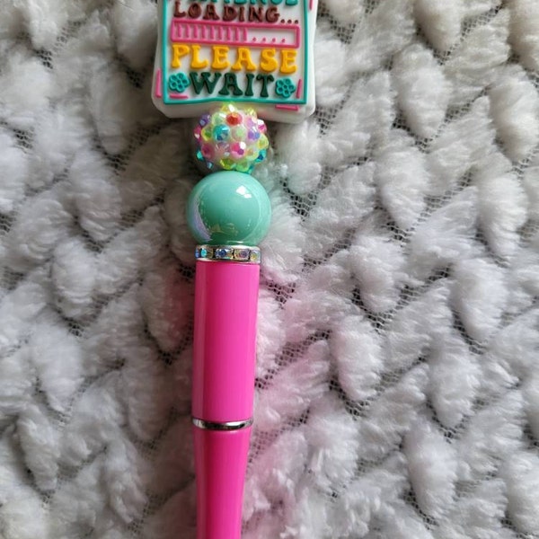 Custom Beaded Butterfly Pen, Butterfly Bead Pen, Bling Pen, Cute Pen ...