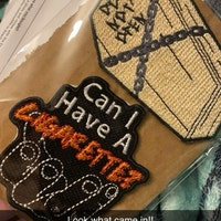 QR Rick Roll Patch Fully Embroidered, Never Gonna Give You up Video ...