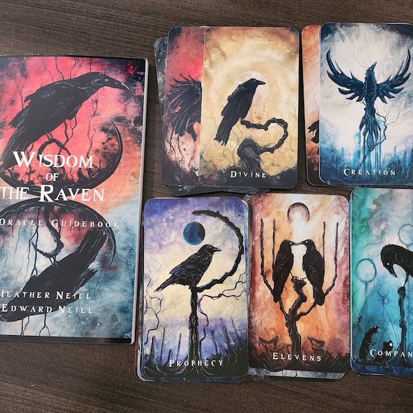 Wisdom of the Raven Oracle Deck - 52 Card Oracle Deck Featuring ...