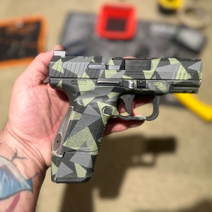 Desert Night Camo Stencil Pack Cerakote, Duracoat, Gunkote, Krylon and ...