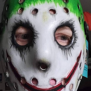White Jason Voorhees Mask - Etsy