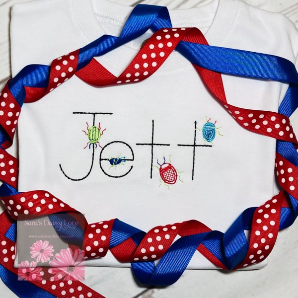 Jones' Jitterbugs Embroidery Design - Etsy