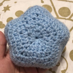 Crochet Pattern (with Video): Star Puff Pillow - by Luluslittleshop - Etsy