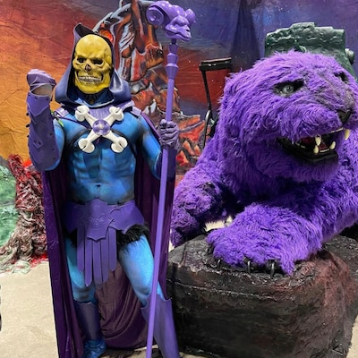 Skull Mask Latex Skeletor Red Skull Anatomy Ghost Rider Black Mask ...