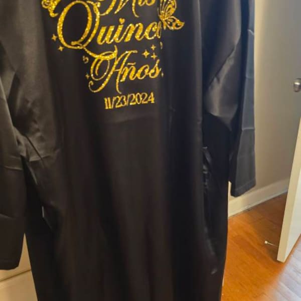 Personalized Womens Robes Add Symbols, Texts, Monograms & More Custom ...