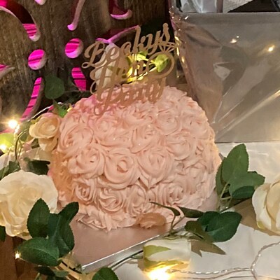 Personalised Hen Party Cake Topper Custom Bridal Shower Party ...