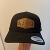 Custom Leather Patch Trucker Hat Richardson 112 Personalized Hat With ...