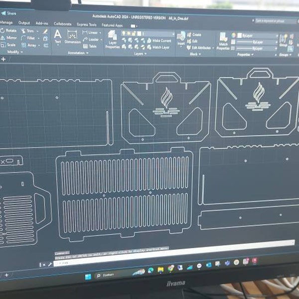Fire Pit Dxf, Plasma Cut Fire Pit, BBQ Dxf, Barbecue Dxf Files, Grill ...